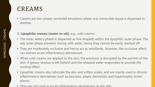 Vehicles and Formulations in Dermatology | PPTX