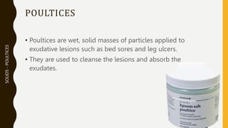 Vehicles and Formulations in Dermatology | PPTX | Skin Care | Beauty