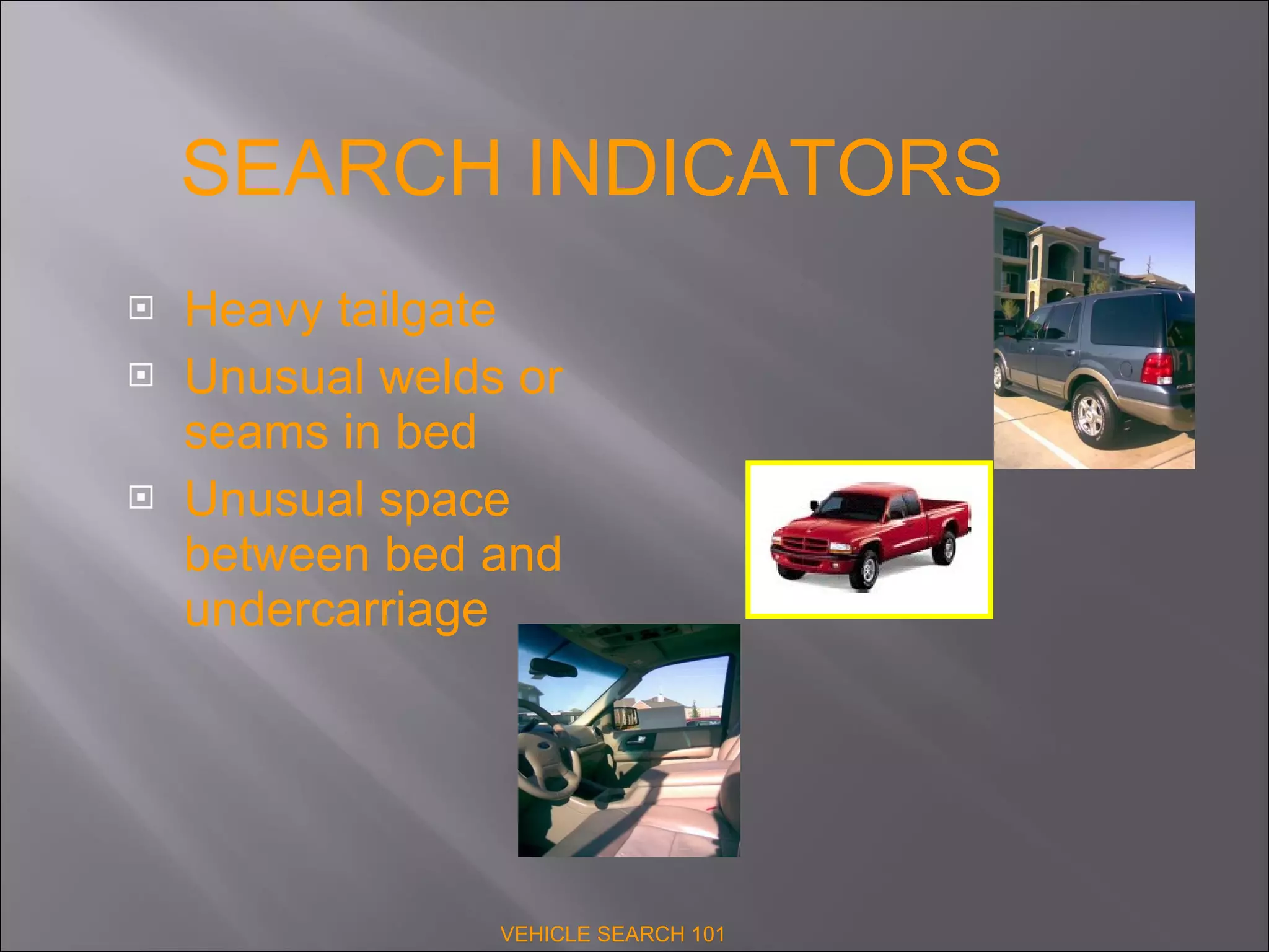 Vehicle Search 101 | PPT