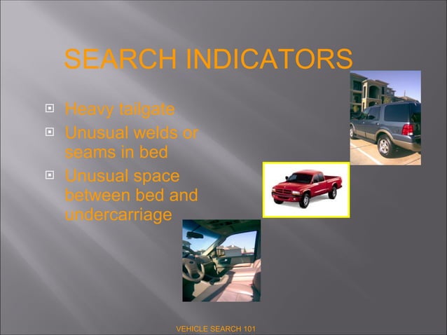 Vehicle Search 101 | PPT