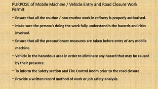 VEHICLES ENTRTY PERMIT.pptx gdfgfgdfdfdfd | PPTX