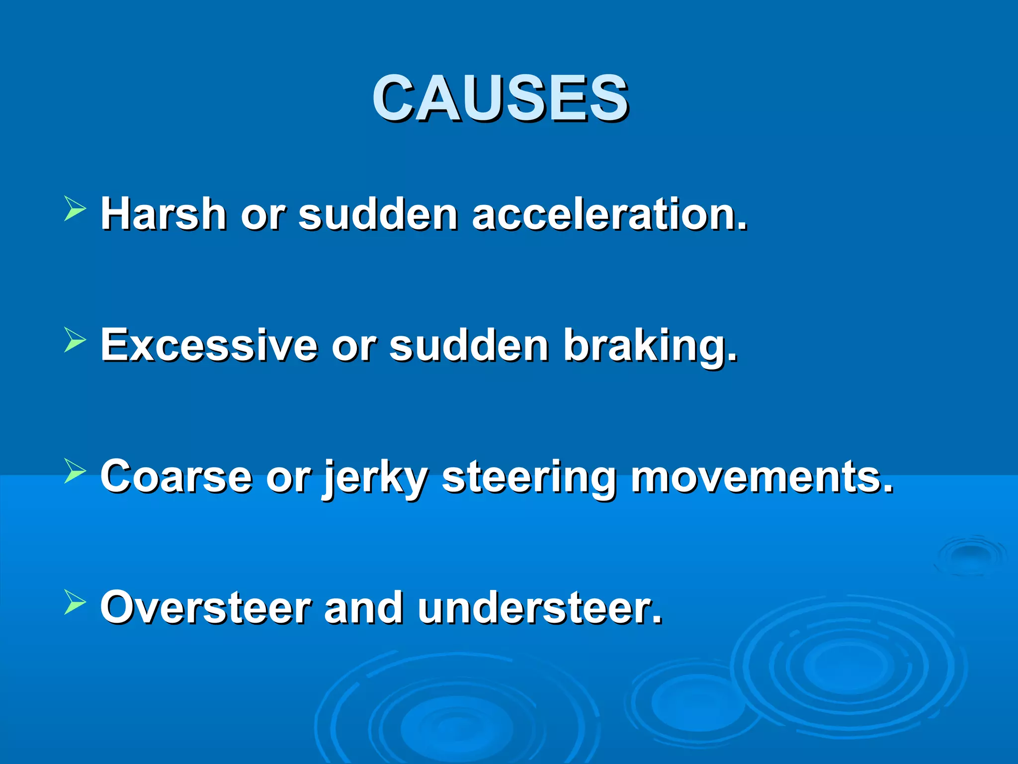 Vehicle skid control | PPT