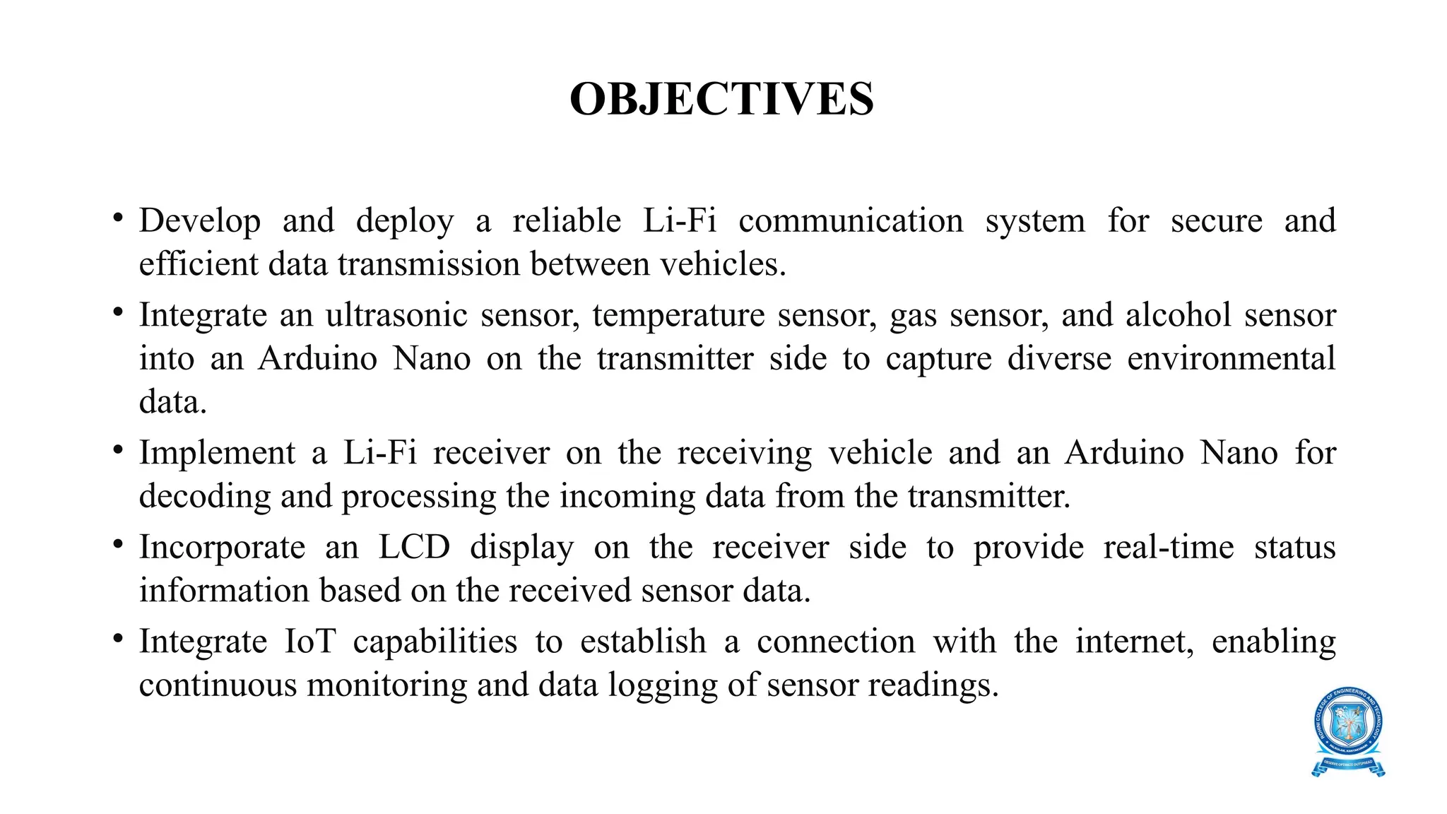 VEHICLE TO VEHICLE COMMUNICATION USING LI-FI TECHNOLOGY (2).pptx