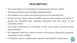 VEHICLE TO VEHICLE COMMUNICATION USING LI-FI TECHNOLOGY (2).pptx