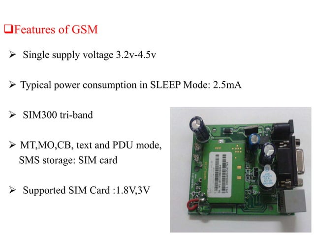 Vehicle tracking and locking system based on GSM and GPS | PPT