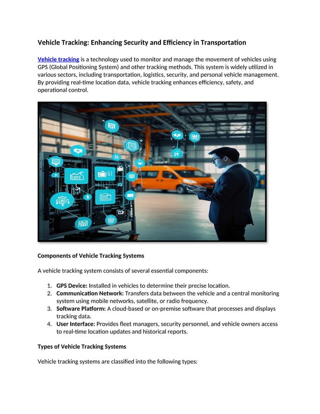 Vehicle Tracking Enhancing Security and Efficiency in Transportation.docx