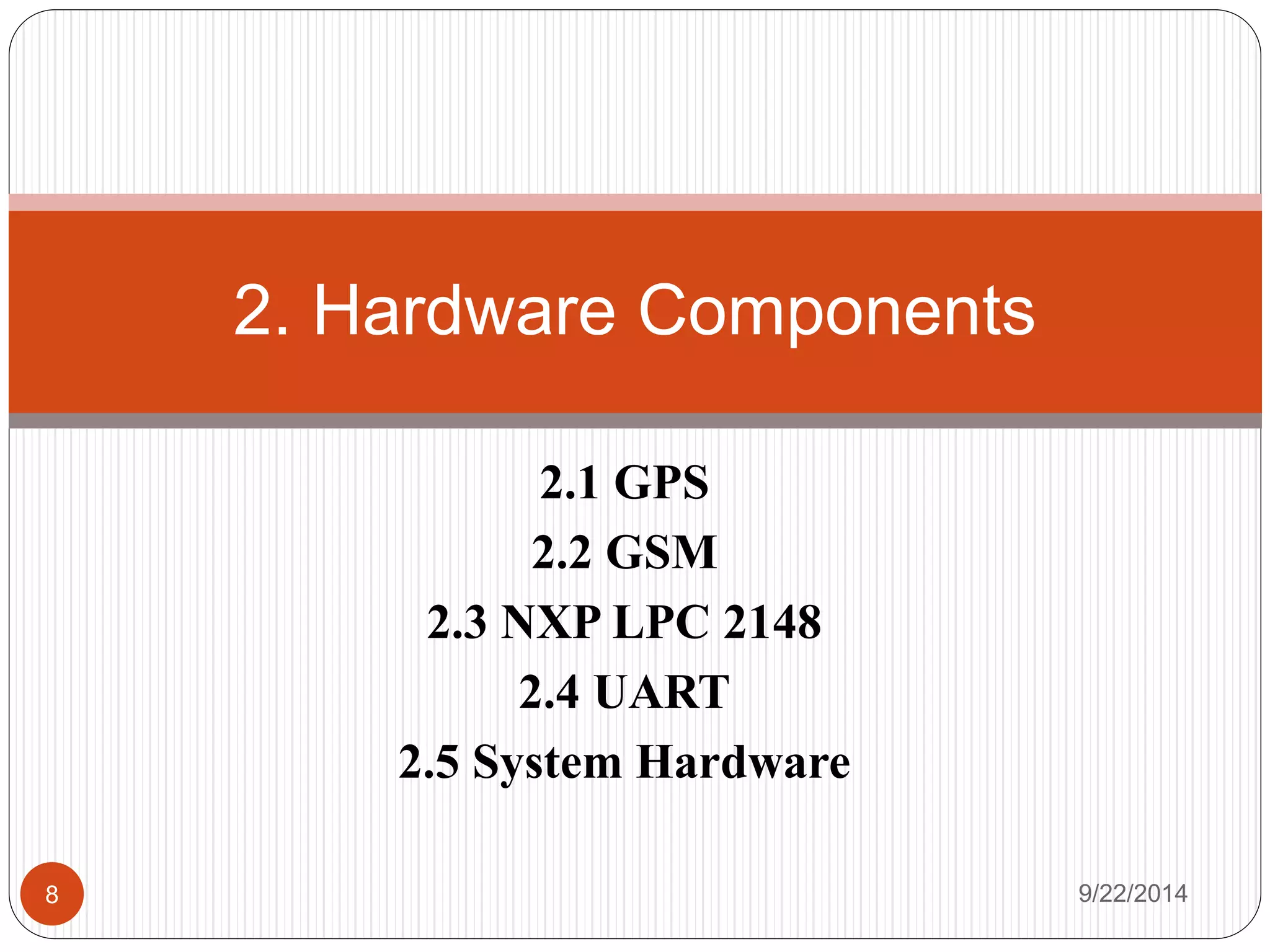 Vehicle Tracking System Using Gps And Gsm Ppt
