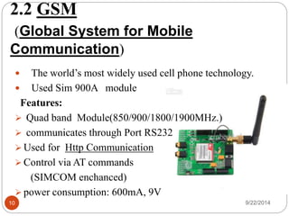 Vehicle tracking system using gps and gsm | PPTX