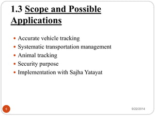 Vehicle tracking system using gps and gsm | PPTX