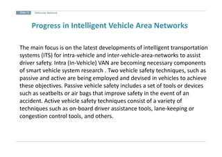 Vehicular network-project-fin | PPT