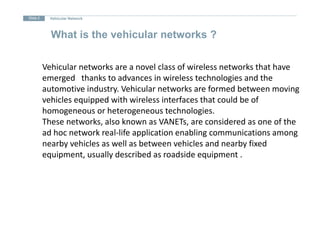 Vehicular network-project-fin | PPTX