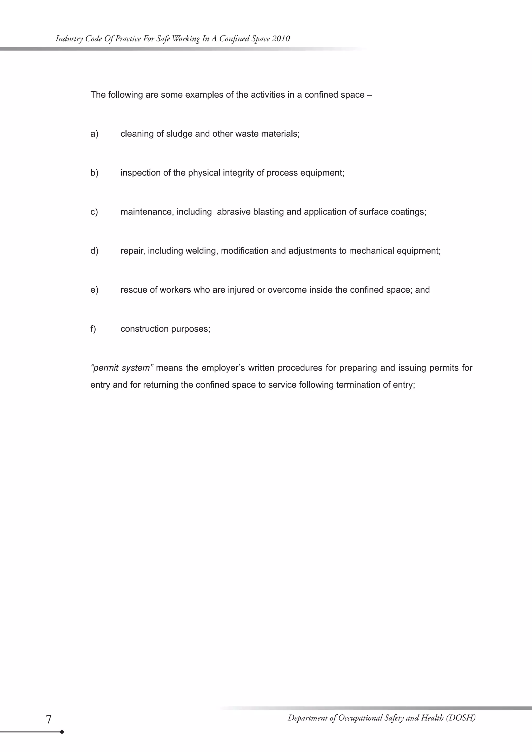 Ve icop confinedspace_2010 | PDF