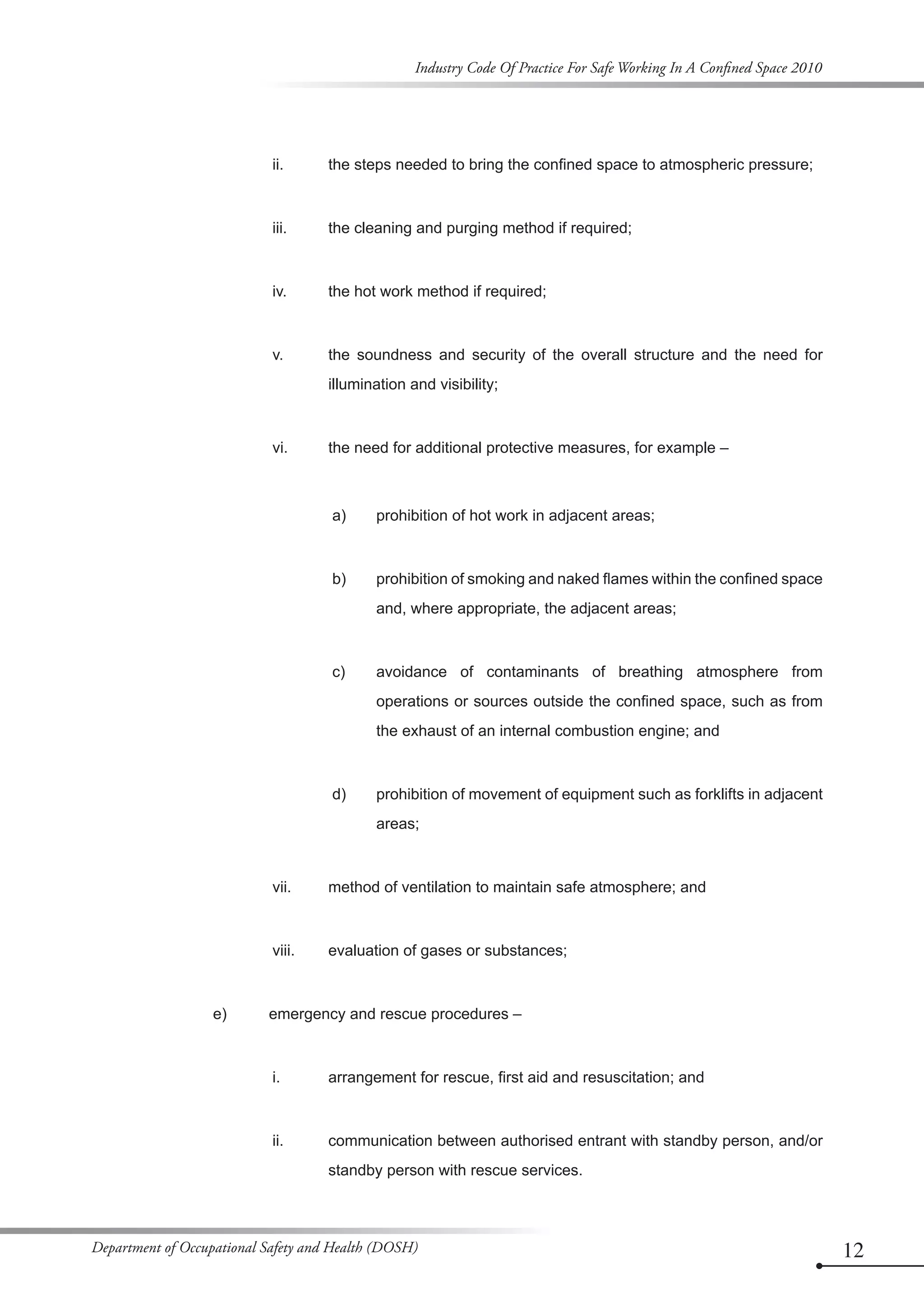 Ve icop confinedspace_2010 | PDF