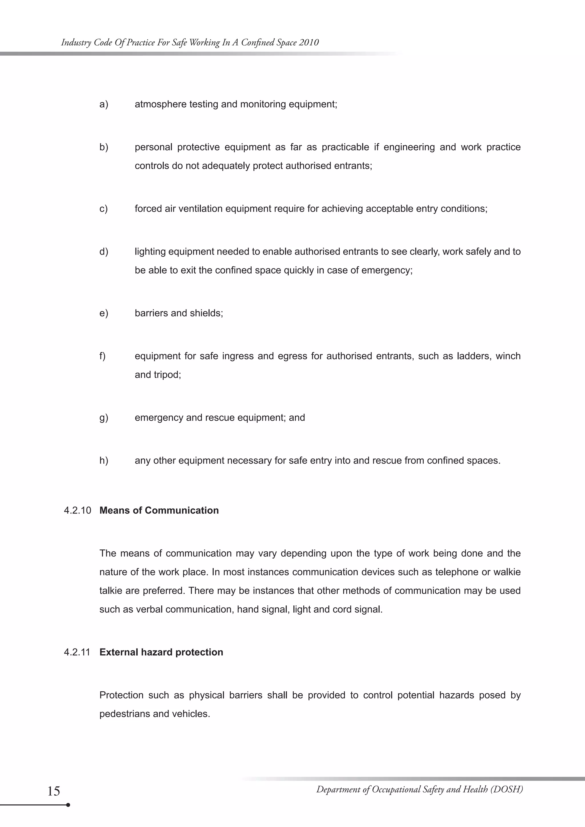 Ve icop confinedspace_2010 | PDF