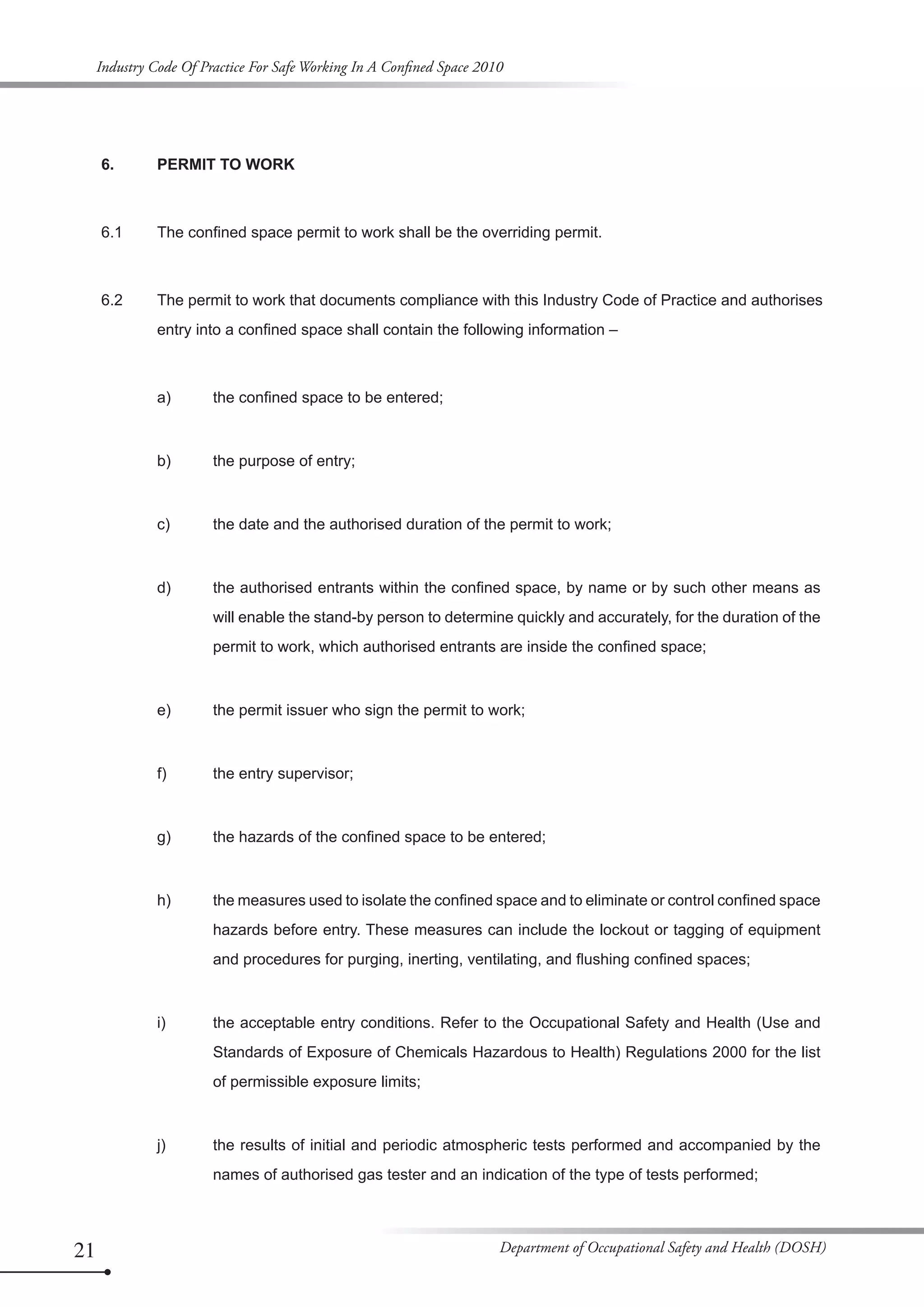 Ve icop confinedspace_2010 | PDF