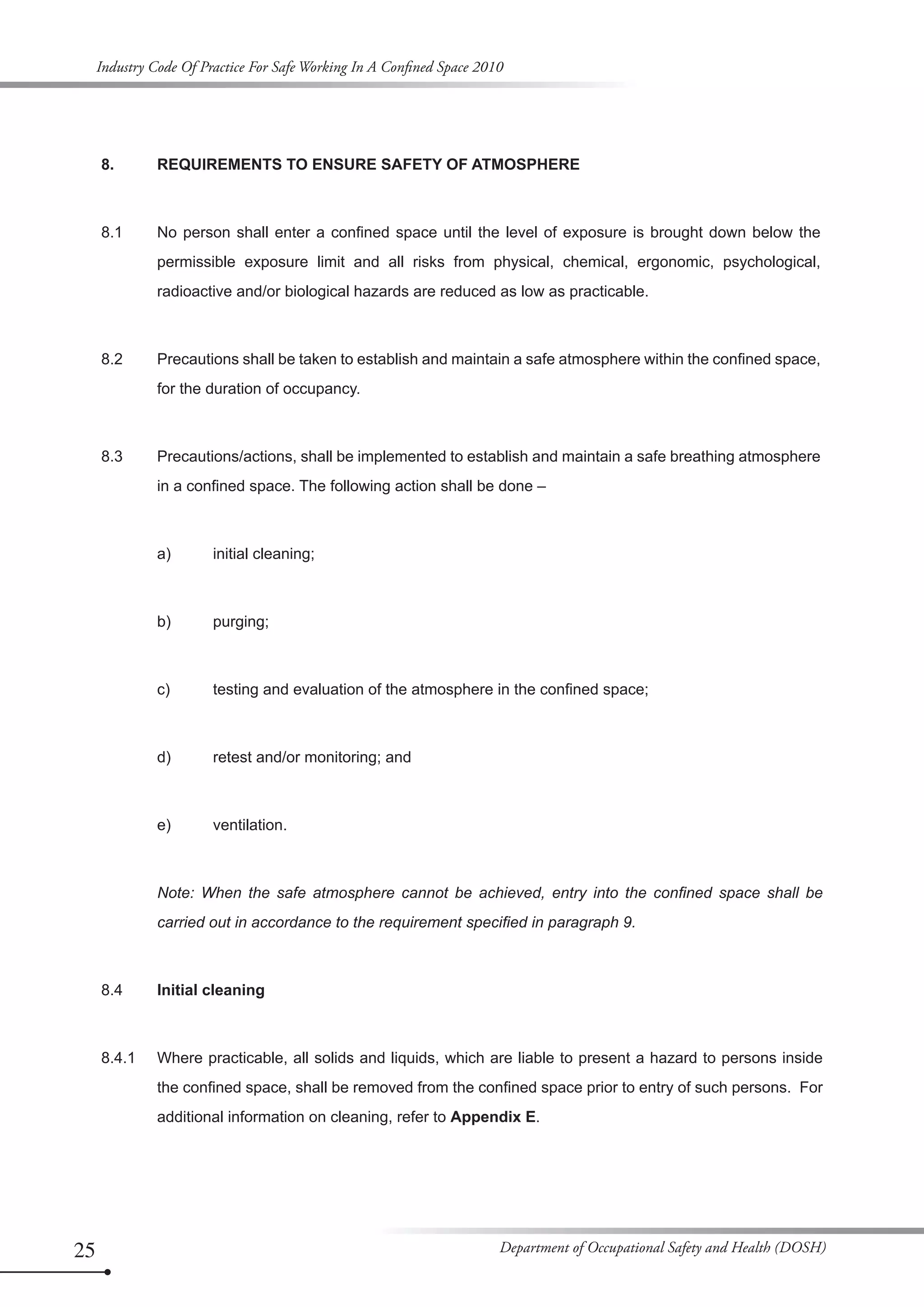 Ve icop confinedspace_2010 | PDF