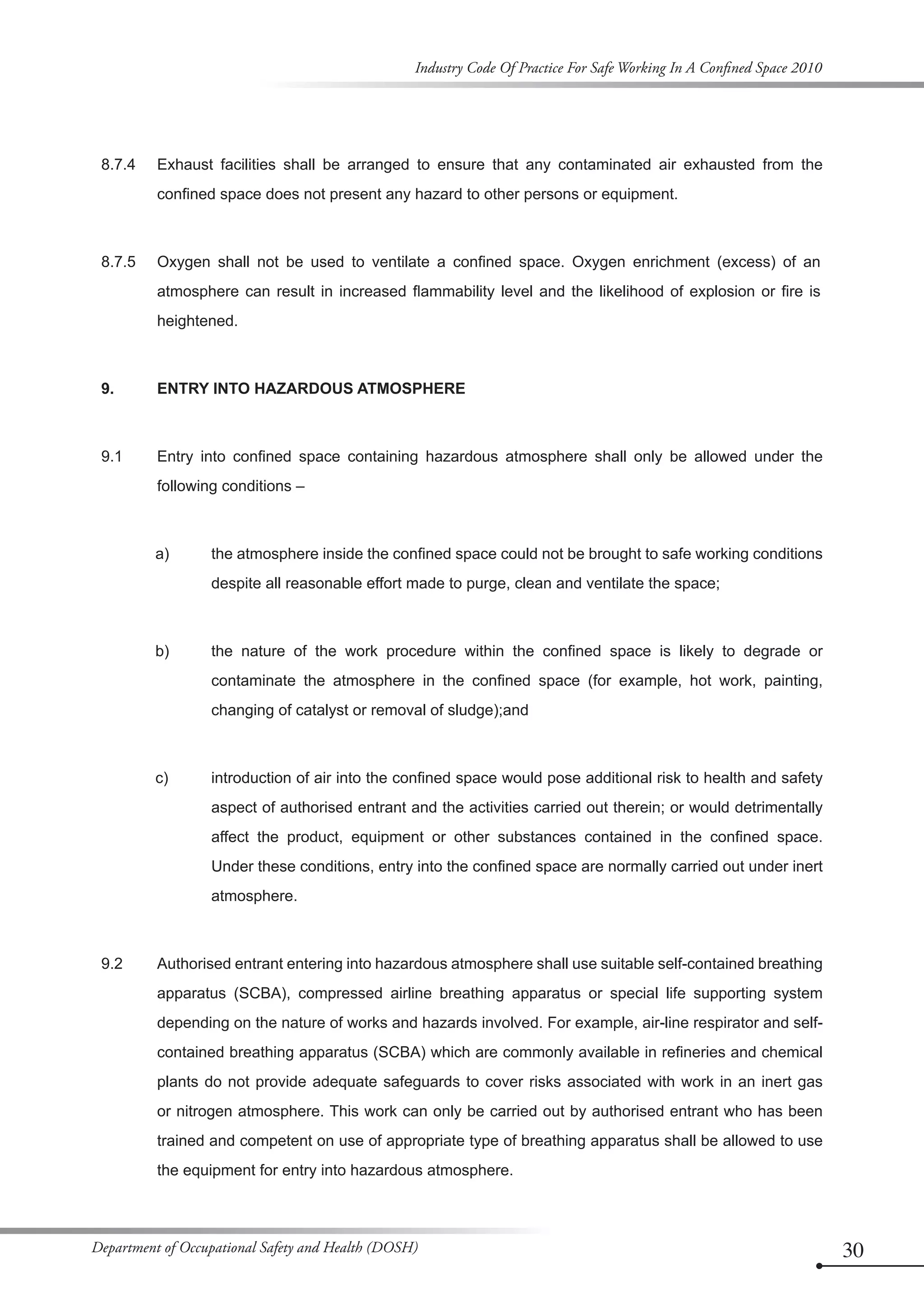 Ve icop confinedspace_2010 | PDF