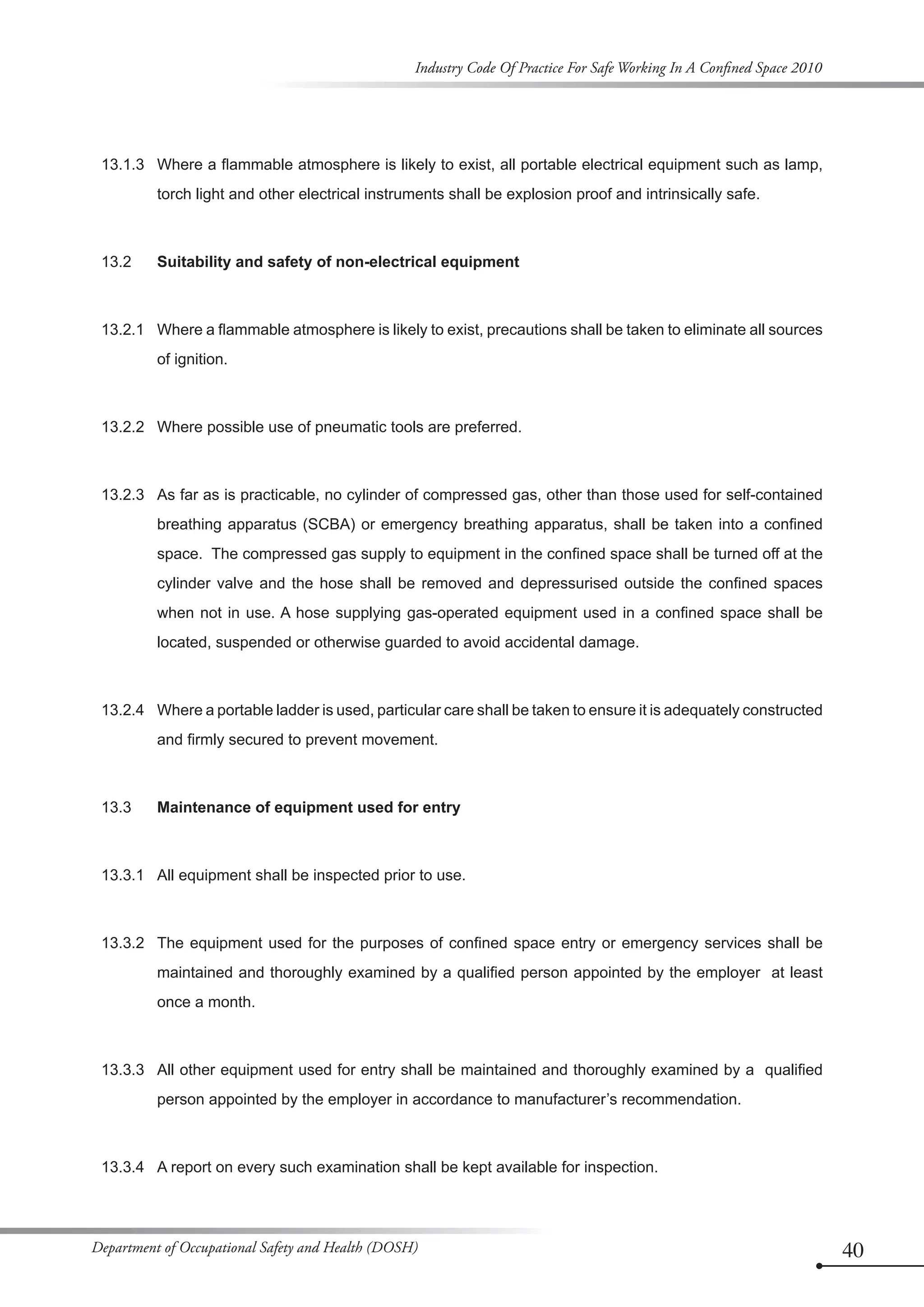 Ve icop confinedspace_2010 | PDF