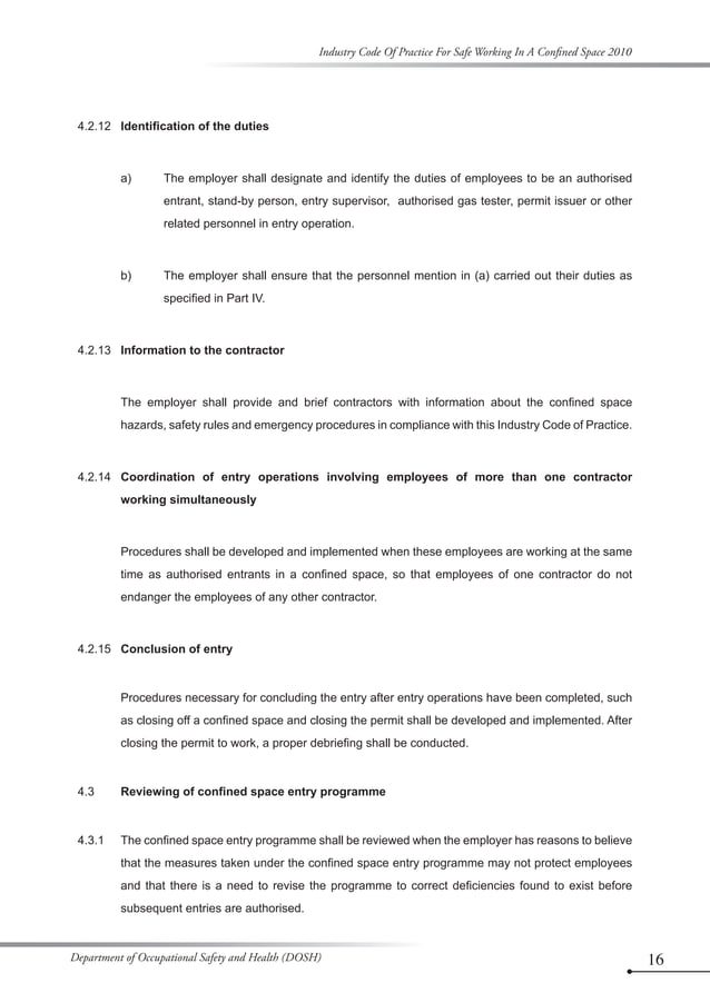 Ve icop confinedspace_2010 | PDF | First Aid | Injuries