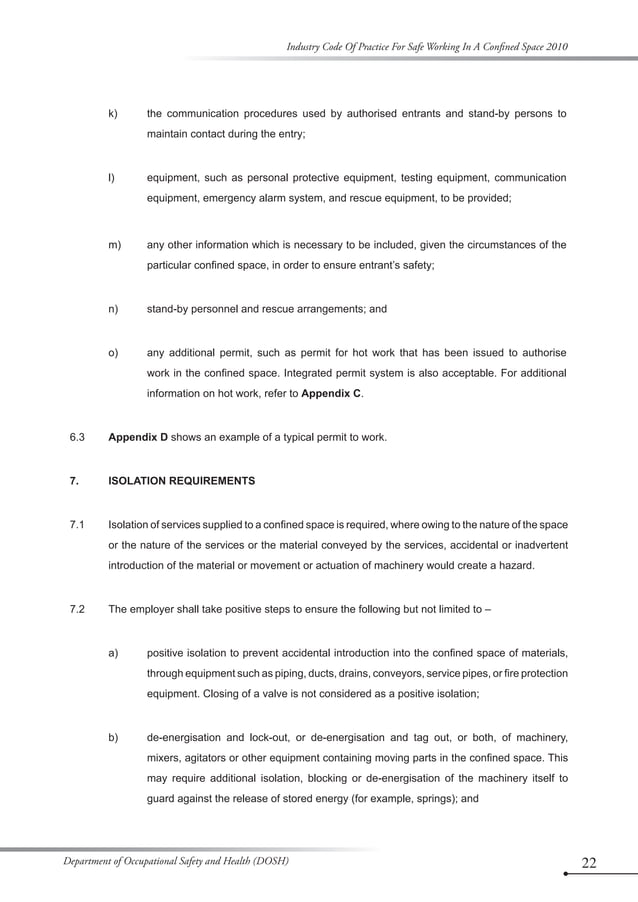 Ve icop confinedspace_2010 | PDF | First Aid | Injuries