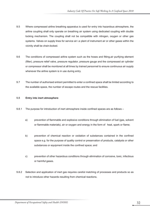 Ve icop confinedspace_2010 | PDF | First Aid | Injuries