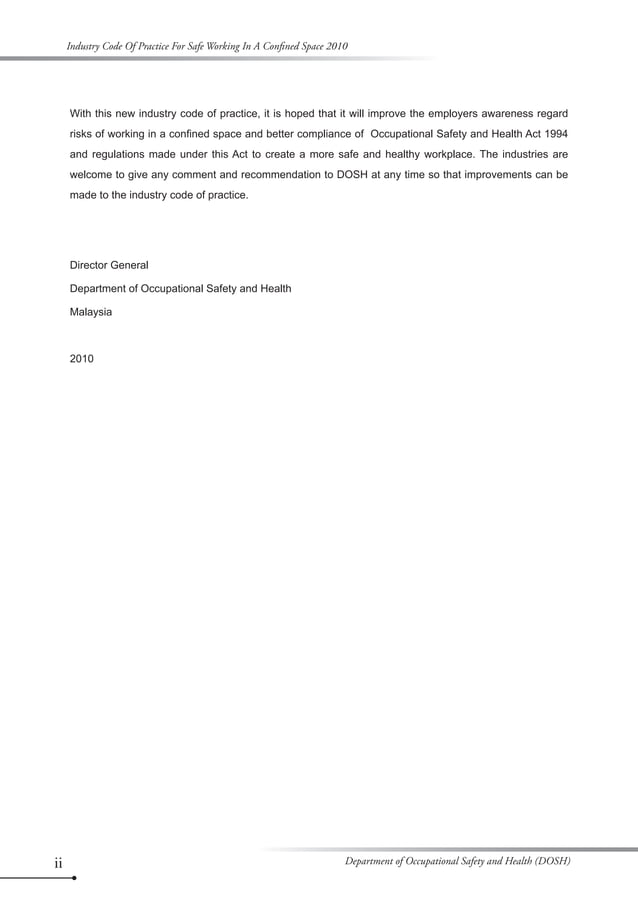 Ve icop confinedspace_2010 | PDF | First Aid | Injuries