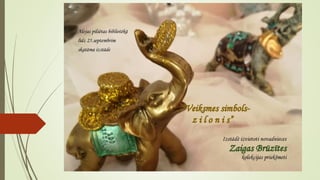 Veiksmes simbols zilonis | PPT