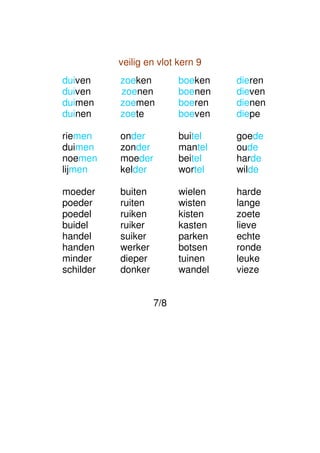 Veiligvlot kern 9 | PDF