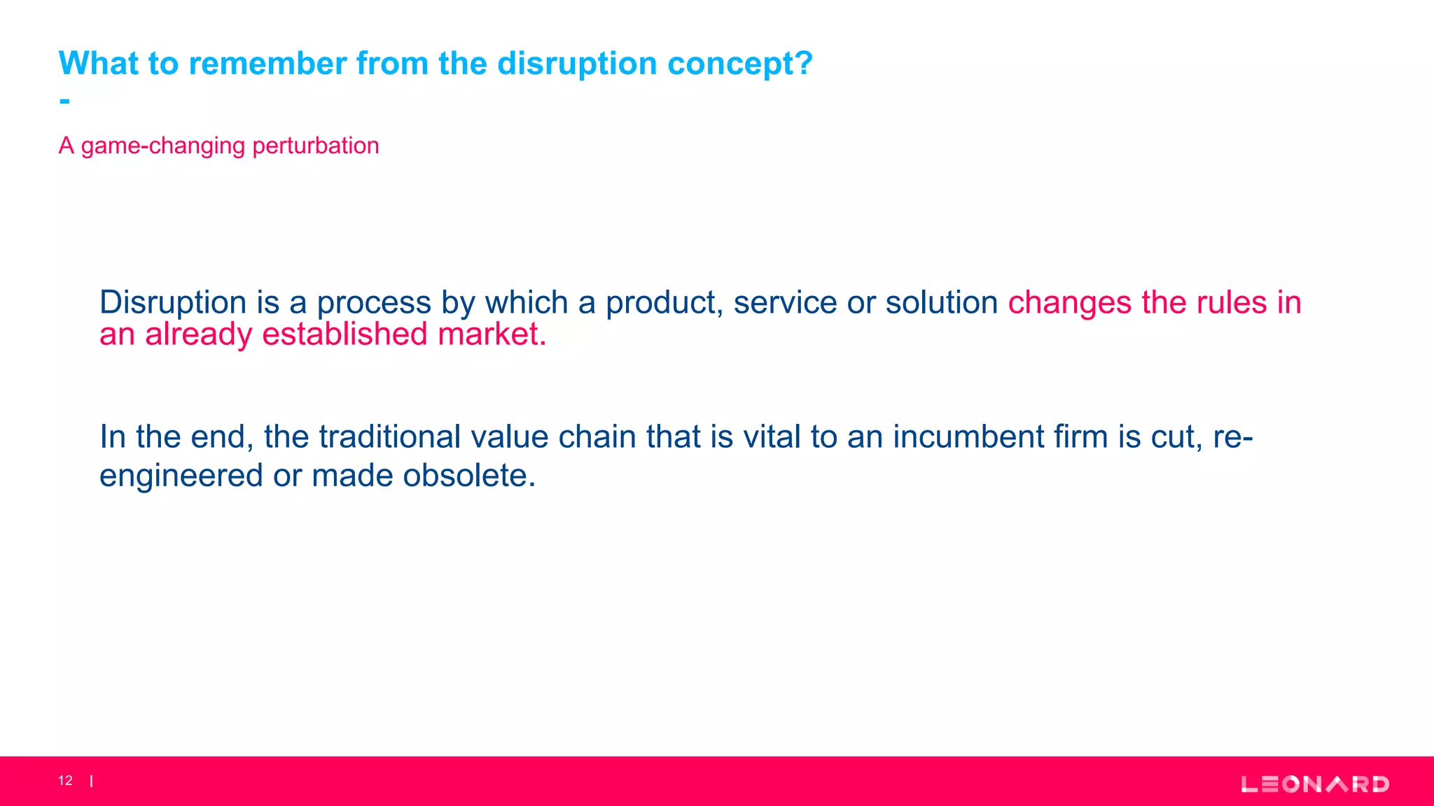 Emerging Trend #4 | Disruption | PPT