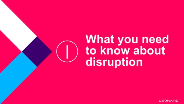 Emerging Trend #4 | Disruption | PPT