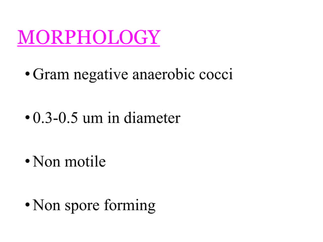 VEILLONELLA microbiology bacteria presentation .pptx | Chemistry | Science