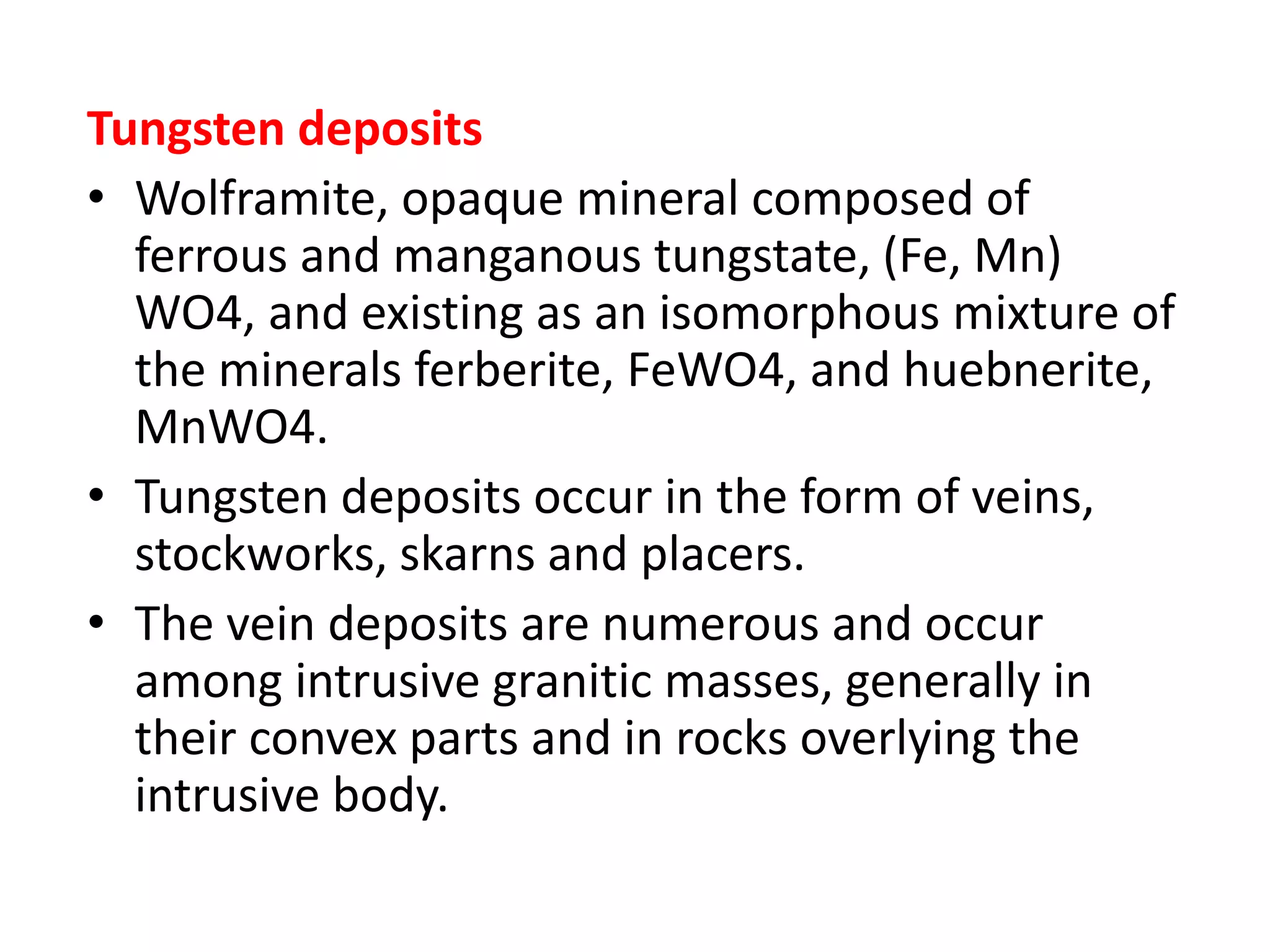 Vein deposits of tin and tungsten.pptx