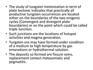 Vein deposits of tin and tungsten.pptx
