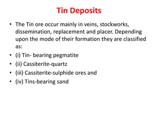 Vein deposits of tin and tungsten.pptx