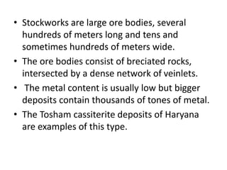 Vein deposits of tin and tungsten.pptx
