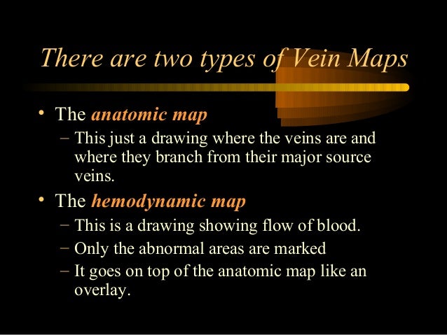 Vein mapping