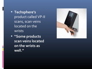 Vein Recognition Method | PPT