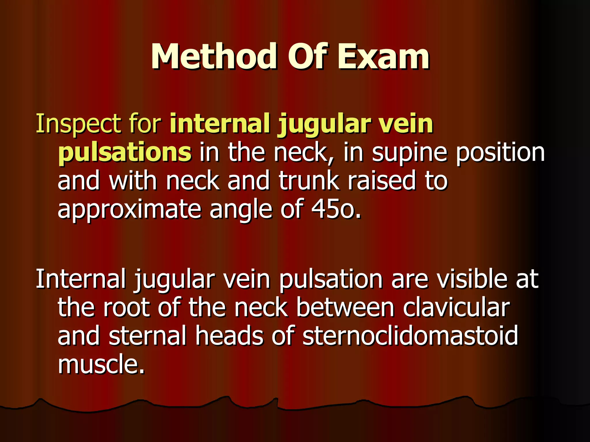 Veins: Neck Veins | PPT