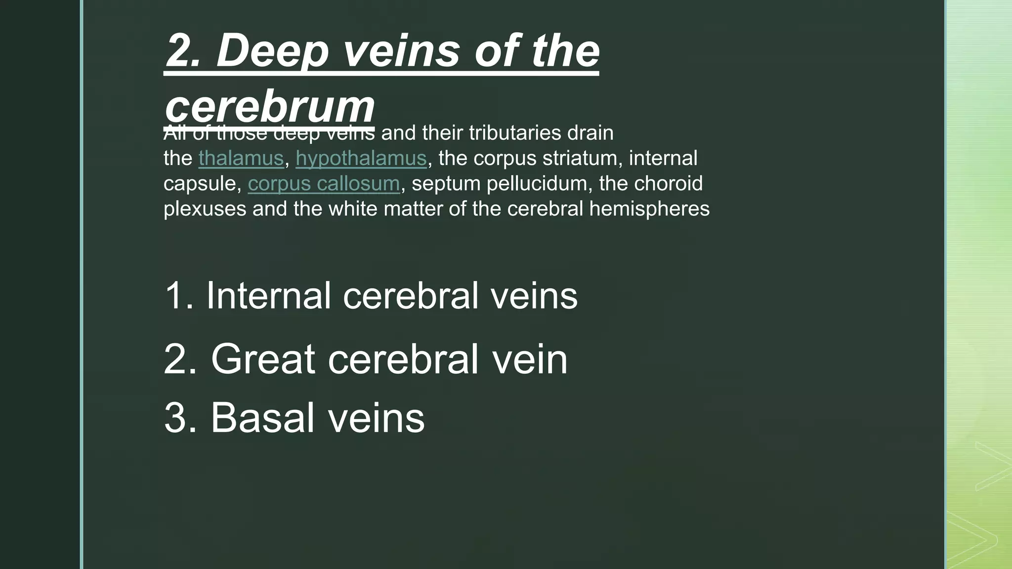 VEINS OF THE BRAIN.pptx