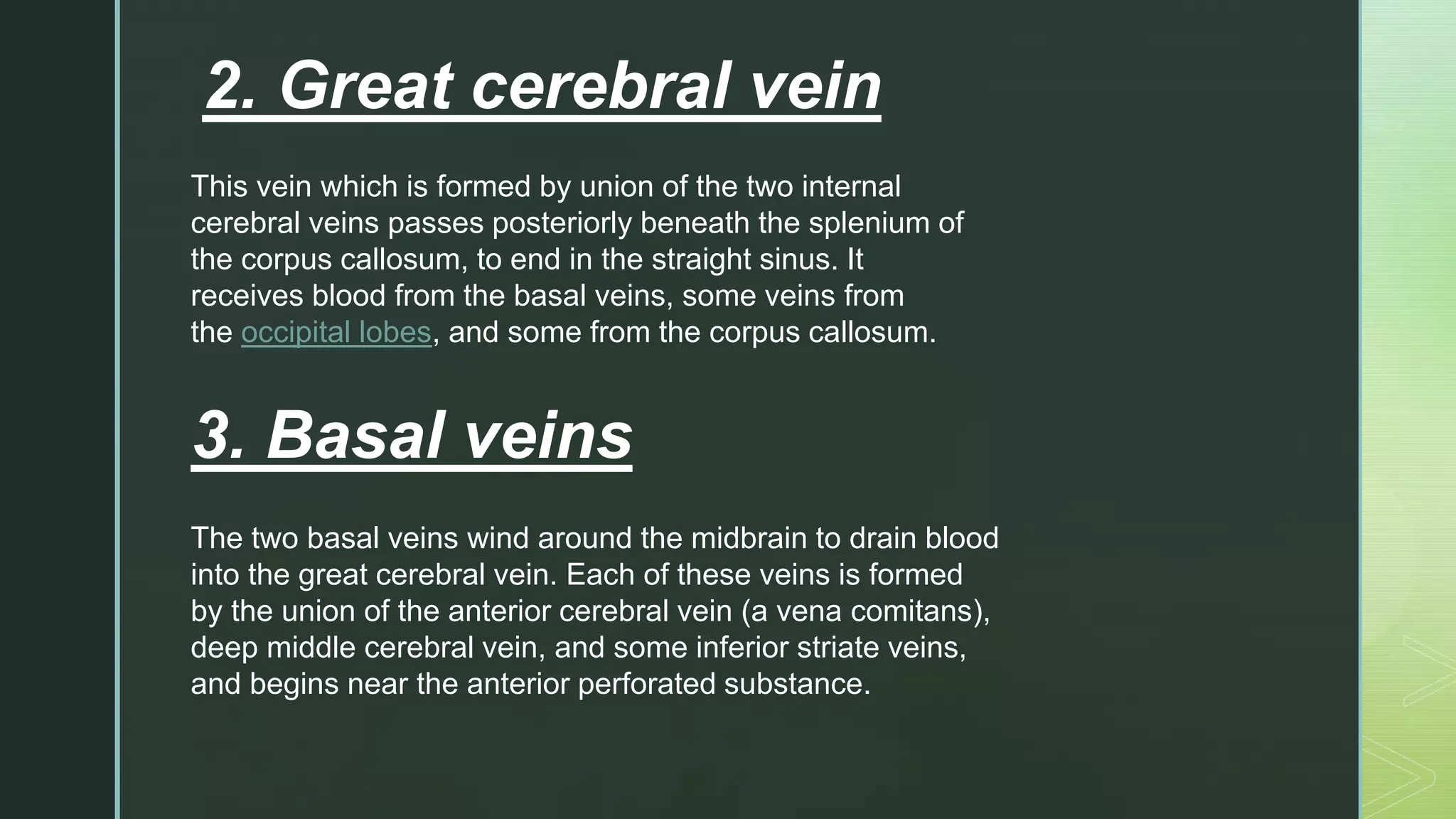 VEINS OF THE BRAIN.pptx