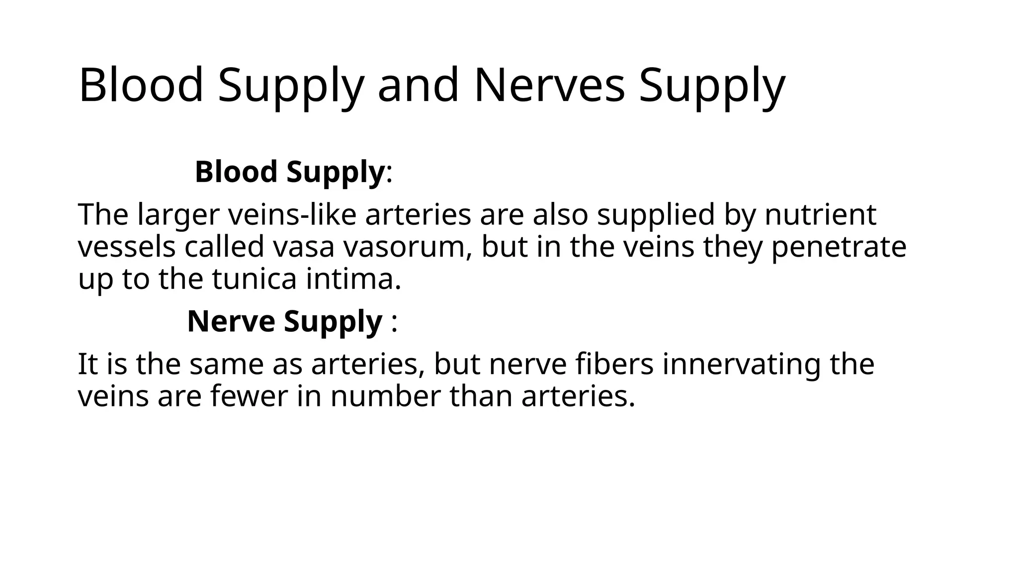 Ppts about veins in detail with diagrams | PPTX