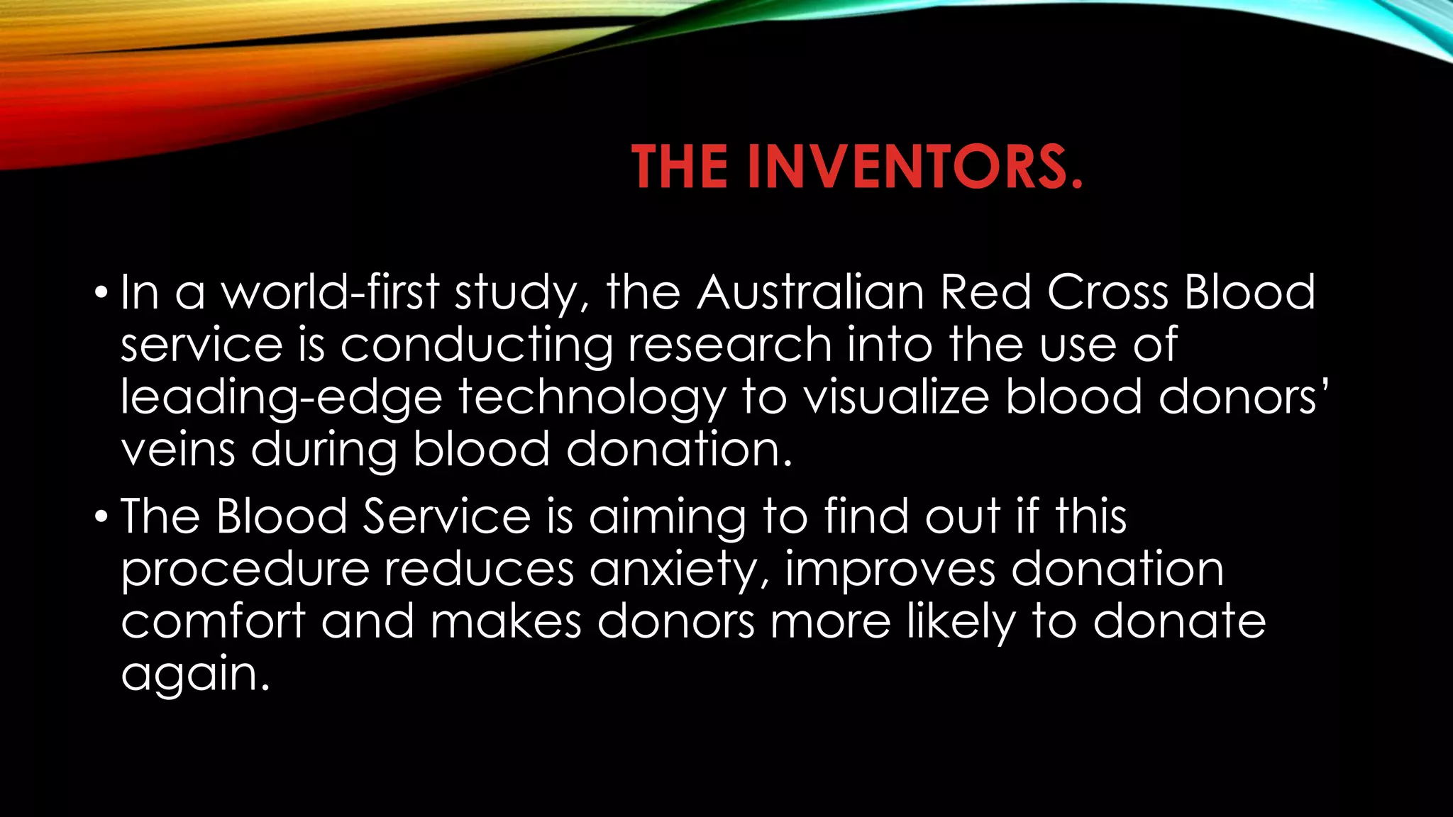 Vein viewing. | PPTX