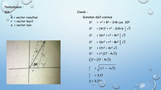 Vektor soal olimpiade | PPTX