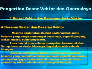 Matematika Peminatan " Vektor" | PDF