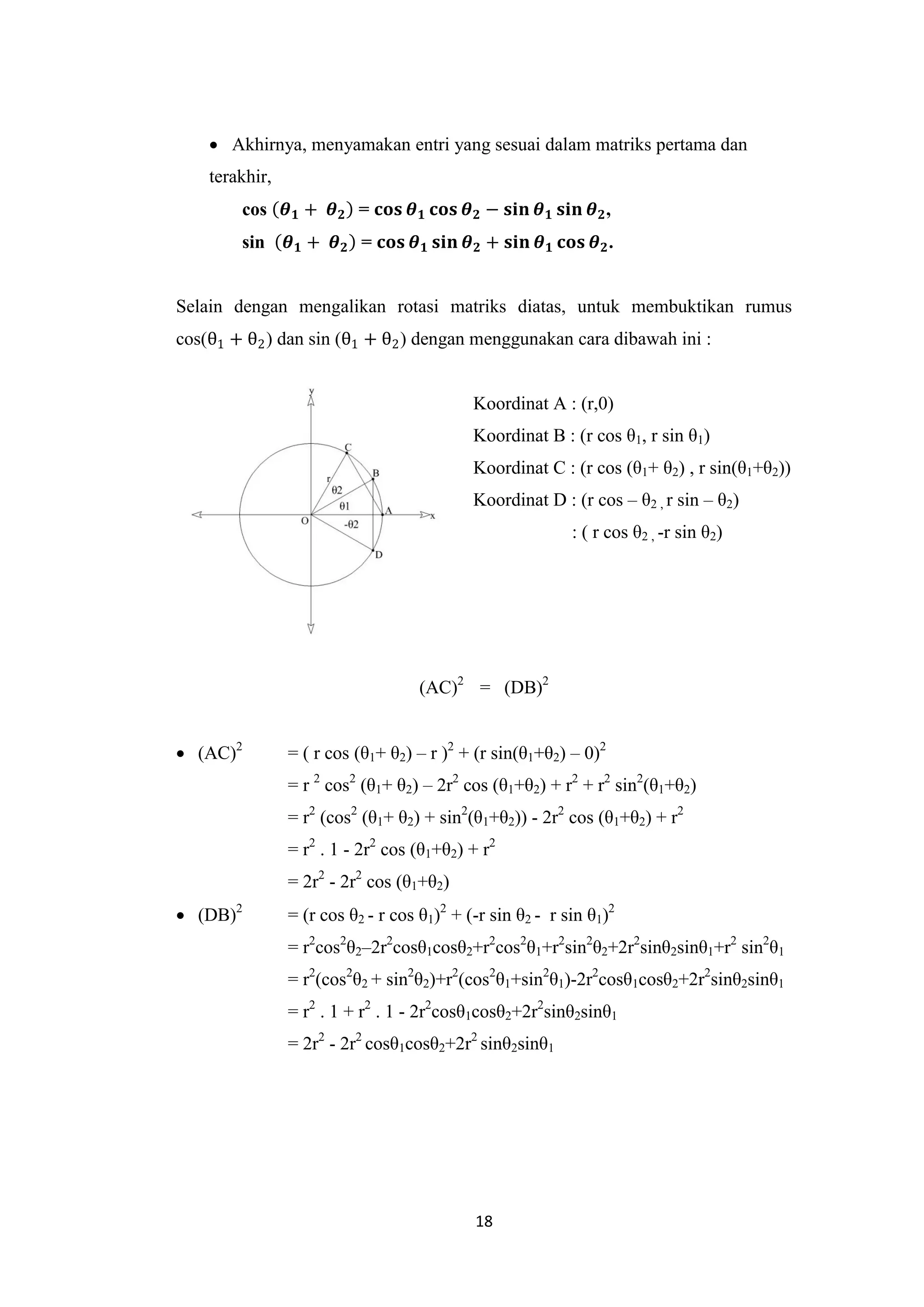 Vektor dan ruang euclid | PDF