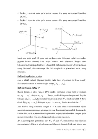Vektor Diruang 2 dan 3 (vector 2D & 3D) | PDF