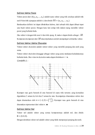 Vektor Diruang 2 dan 3 (vector 2D & 3D) | PDF