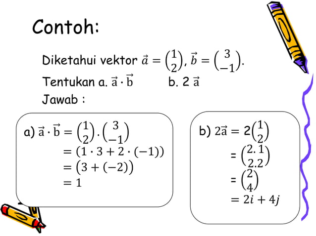 Vektor dua dimensi | PPTX