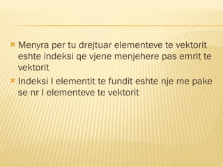 Vektoret | PPT