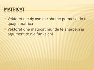Vektoret | PPT